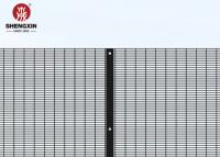 China High Security 1.8*2.4m Pvc Coated 358 Fence Clearvu Fence Panels  Anti Intruder for sale