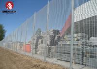 China Galvanized 358 Security Fence Anti Theft Clear View Fence Panels For Boundary Wall for sale