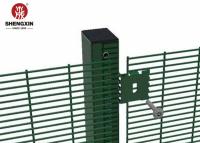 China High Strength 2.4m 358 Welded Mesh Security Fencing Panel Highway Safety Mesh Fence for sale
