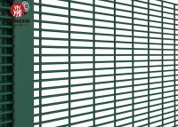China SGS Decorative 358 Anti Climb Security Fence Spikes Galvanized Prison Mesh Panels for sale