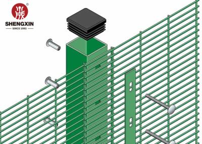 China Wall Spikes Anti Climb 358 Security Fence Border Security Fence Panels 2400mm for sale