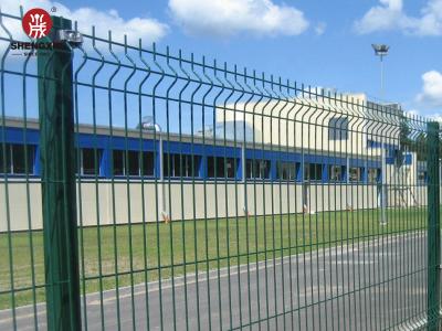 China Outdoor PVC Coated 3D Wire Mesh Fence Welded Garden Fence Panels 1.03m 1.23m for sale
