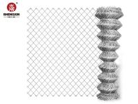 China 1.6-4.2mm Wire Mesh Chain Link Fence Galvanised  Zinc Coated for sale
