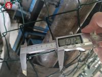 China Customization Diamond Wire Mesh Chain Link Fence 1.2m Height for sale