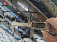China 1.2m  Zinc Coating Galvanized Chain Link Mesh Fence In Rolls Diagonal Wire Mesh for sale
