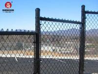 China Customization Diamond Wire Mesh Chain Link Fence 1.2m Height for sale