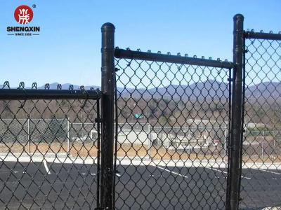 China Customization Diamond Wire Mesh Chain Link Fence 1.2m Height for sale