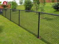 China Low Carbon Steel Wire 1.8*15m Roll Galvanized Chain Link Fence Abrasion Proof for sale