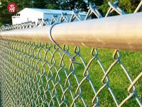 China 5ft 6ft 2m 3m Galvanized Diamond Chain Link Fence Corrosion Protection for sale