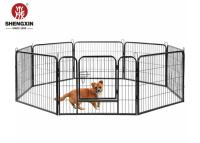 China Custom Decorative Garden Fence Rustproof Metal Wire For Dog for sale