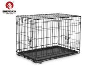 China Extra Xxl Large 90 Cm Metal Iron Steel Heavy Duty Dog Cage And Kennel Foldable for sale