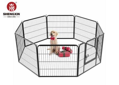 China Outdoor Indoor Heavy Duty Modular Dog Fence Playpen Portable for sale