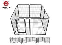 China Outdoor Indoor Heavy Duty Modular Dog Fence Playpen Portable for sale