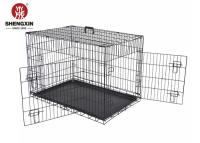 China New Classic Enhanced Single & Double Door Dog Pet Cage For Breeding for sale