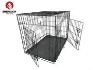 China Heavy Duty Pet Cat Rabbit Puppy Dog Folding Crate Collapsible for sale