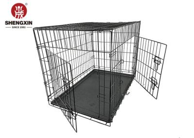 China Heavy Duty Pet Cat Rabbit Puppy Dog Folding Crate Collapsible for sale