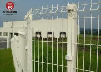 China Green Security Welded Wire Mesh Fence 3D Folding Curved for sale