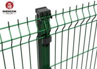 China Welded Iron Steel Wire Mesh Fence 3d Bending Processing for sale