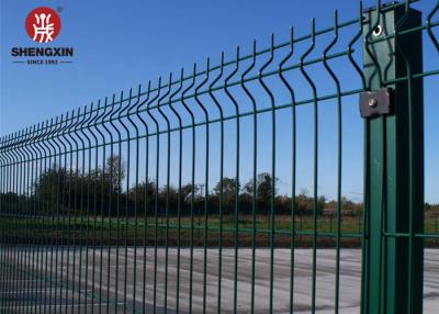 China Garden Security 3d Curved Iron Wire Mesh Fence Easy Installation for sale