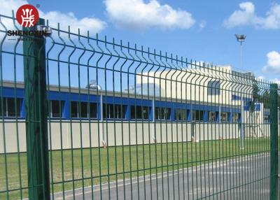 China Welded Wire Mesh PVC Coated Curved 3D Fence Panel For Garden for sale