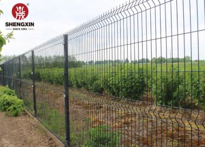 China Metal 3d Curved Bending PVC Coated Fencing Panels Galvanized Iron Steel for sale