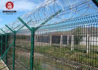 China Curved Welded Wire Mesh Garden Border Fence Decorative 3D for sale