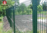 China Bending Processing Powder Coated Garden Fence 3d Curved for sale