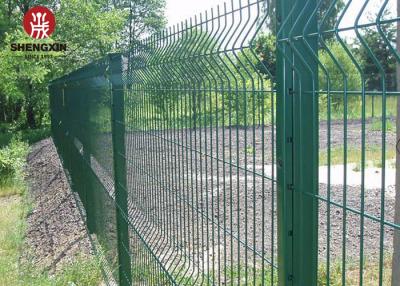 China Bending Processing Powder Coated Garden Fence 3d Curved for sale
