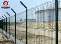 China Sustainable Powder Coated Welded Mesh Fencing 3d Bending for sale