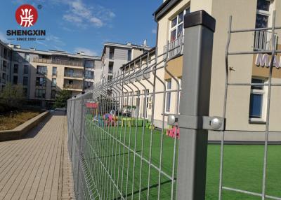 China Sustainable Powder Coated Welded Mesh Fencing 3d Bending for sale