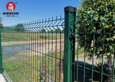 China V-Fold Easily Assembled 3d Triangle Fence 50x200mm Welded Wire for sale