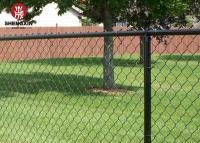 China 5ft Protection Cyclone Galvanized Pvc Coated Chain Link Fence 6 Foot Mini Diamond Mesh for sale