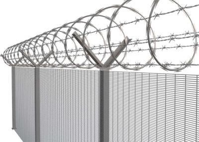 China 2.5*3m 358 Anti Climb Prison Fence High Security Wire for sale