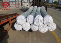 China Antirust Vinyl Coated Chain Link Fence Steel Wire Fence Panels For Court for sale