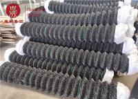 China Color Coated 9 Gauge Chain Link Mesh Fence 60x60mm For Highway for sale