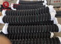 China Color Coated 9 Gauge Chain Link Mesh Fence 60x60mm For Highway for sale