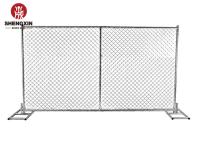 China In Stock 1.83*3.65m Chain Link Temporary Fencing Hot Dipped Gi for sale