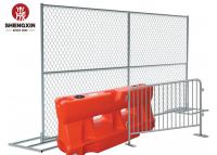 China Removable 50x50mm Chain Link Temporary Fence Road Traffic Safety for sale