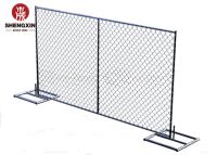 China No Bolting Moveable Chain Link Fence Dia 4mm Construction Fence Panels for sale
