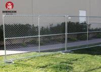 China Removable 50x50mm Chain Link Temporary Fence Road Traffic Safety for sale