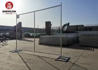 China Iron Welded Dia 2mm Security Chain Link Fence Temporary Fencing Panels for sale