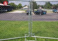 China 6Ftx10Ft Construction Safety Fence Panels Height 1.8 M Chain Link Fence for sale