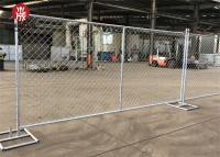 China Iron Welded Dia 2mm Security Chain Link Fence Temporary Fencing Panels for sale