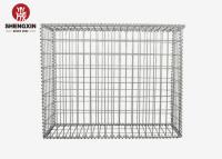 China Galvanized 2*1*1m 3.0mm Gabion Wall Baskets Wire Mesh Fence Box for sale