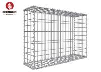 China PVC Coated 3mm Gabion Stone Basket In Retaining Wall for sale