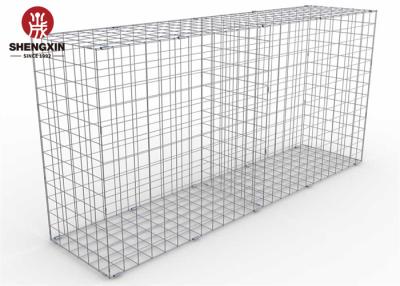 China 1m X 1m X 0.5m Gabion Wall Baskets Custom High Gauge for sale