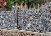 China Standard Size Dia 5.0mm Stone Filled Wire Baskets For Retaining Wall for sale