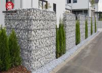China Triangular Galvanized Wire 3.5mm Gabion Wall Baskets Heavy Duty for sale