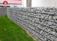 China Hot Dipped Welded Mesh Gabion Baskets 10m Retaining Wall Mesh Cages for sale