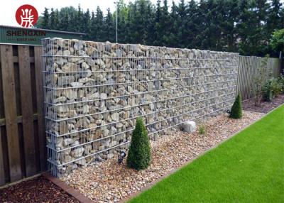 China Standard Size Dia 5.0mm Stone Filled Wire Baskets For Retaining Wall for sale